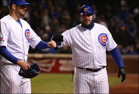 Cubs first base coach Eric Hinske enjoying six lunches per day | The ...