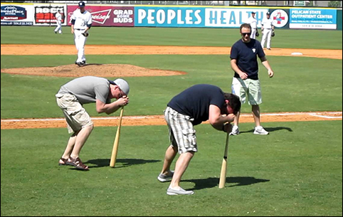 Dizzy bat race to determine World Series home field advantage | The Heckler
