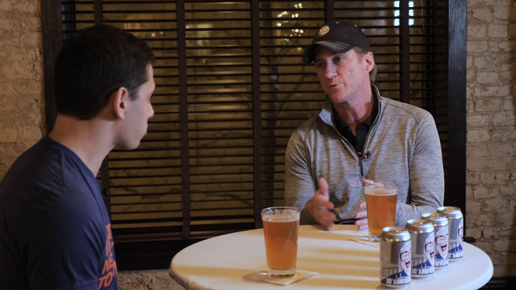 Fans In Cool Places Drinking Beer, Episode 1: Tom Waddle at Harry Caray ...